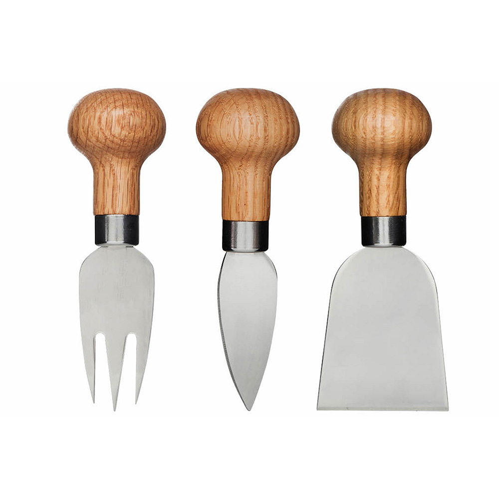 "Nature" 3 pc Cheese Serving Set