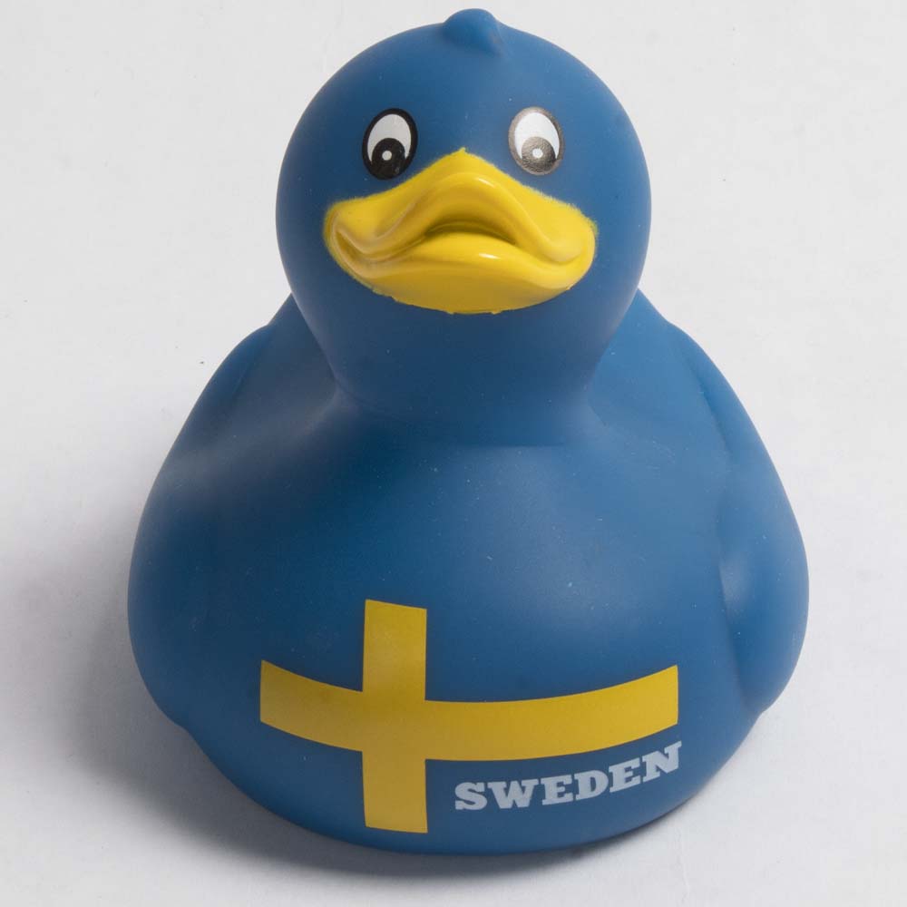 Sweden Rubber Duck Toy