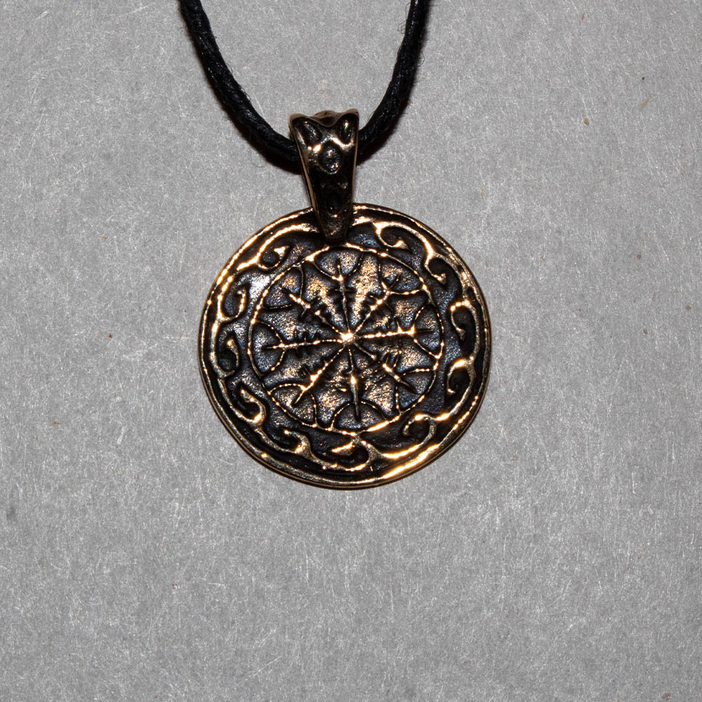 Rune of Attraction Bronze Necklace