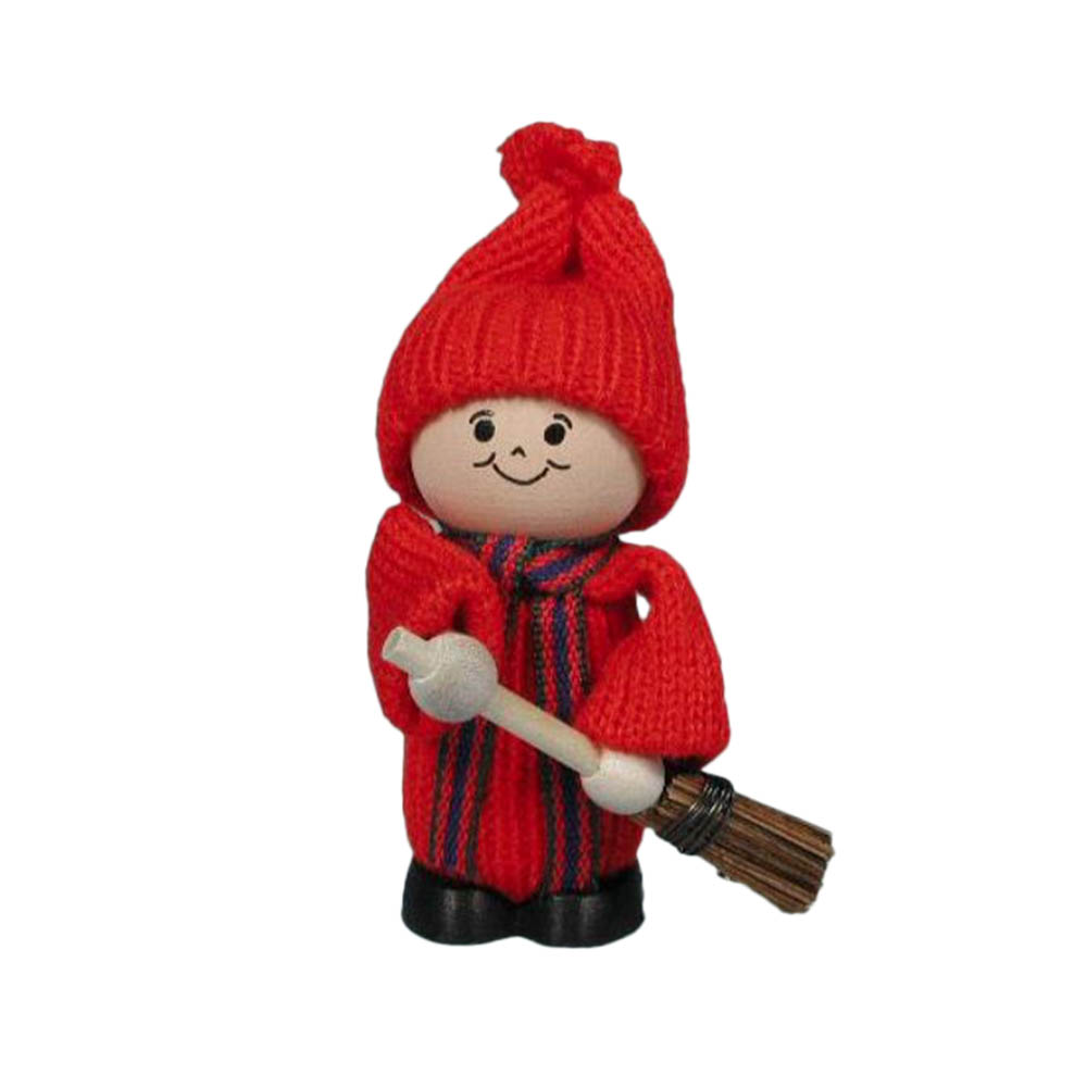 Tomte Boy with Broom