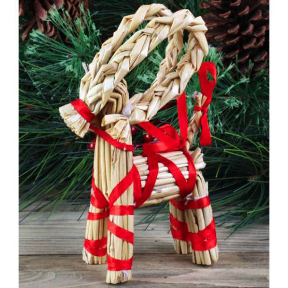 Swedish Straw Christmas Decorations