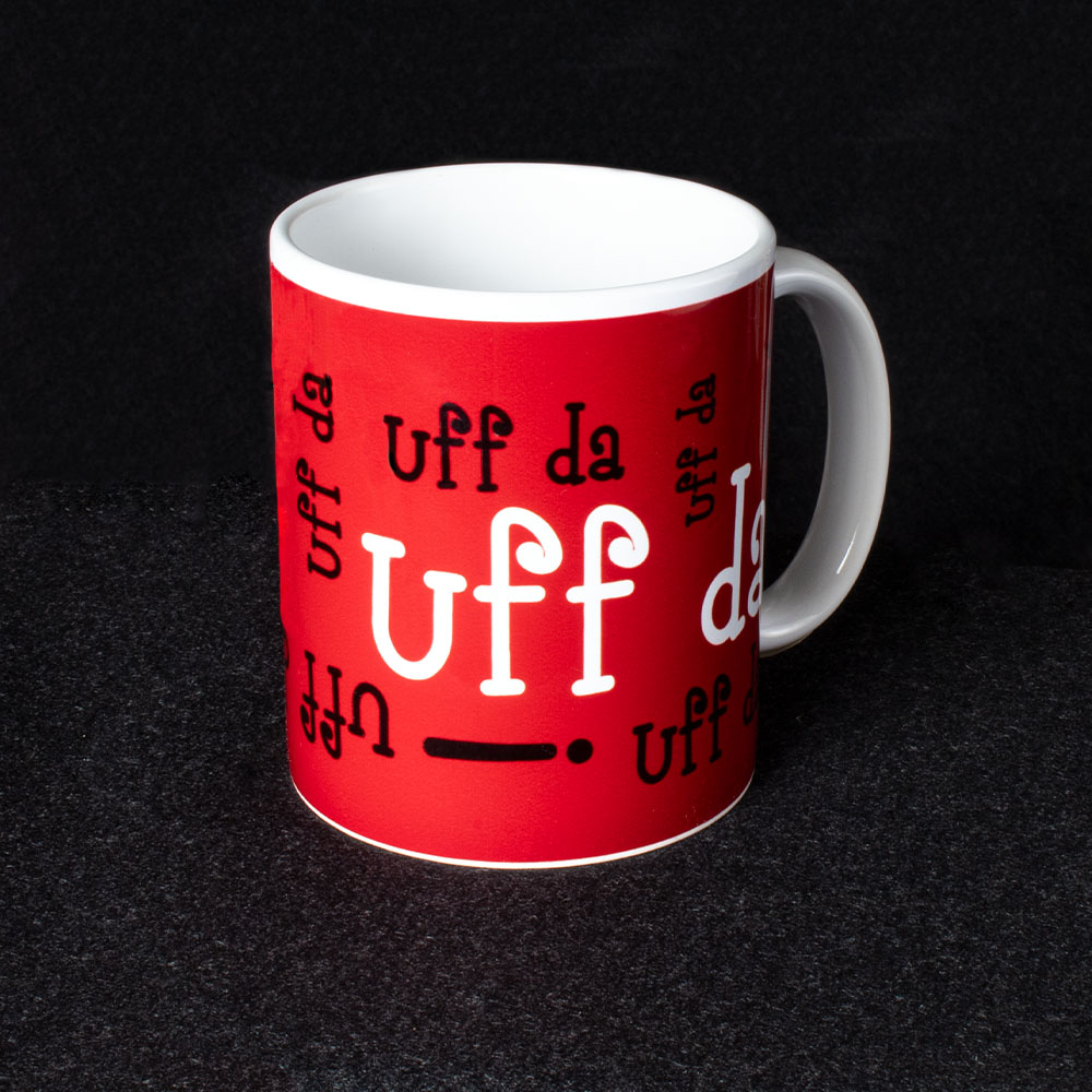 UFF DA red - Mug