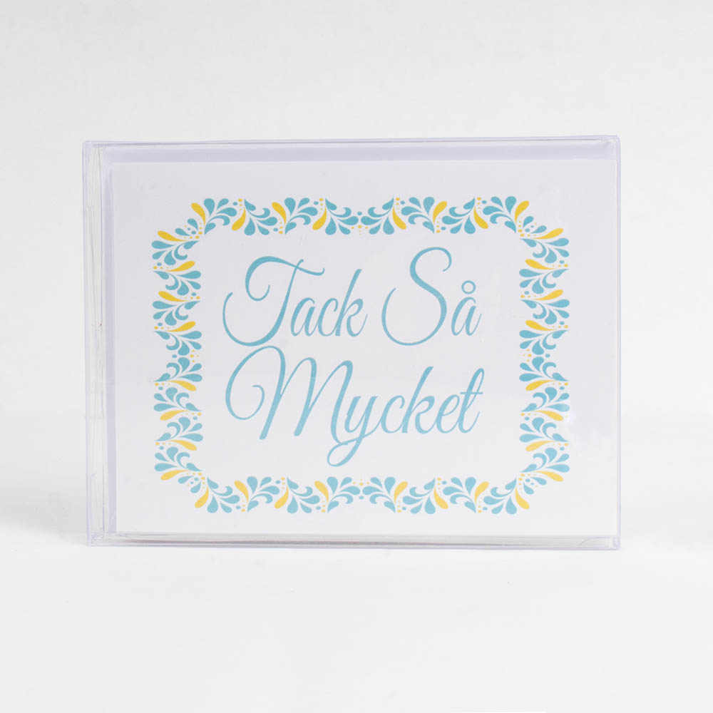 Notecards - "Tack Så Mycket!"