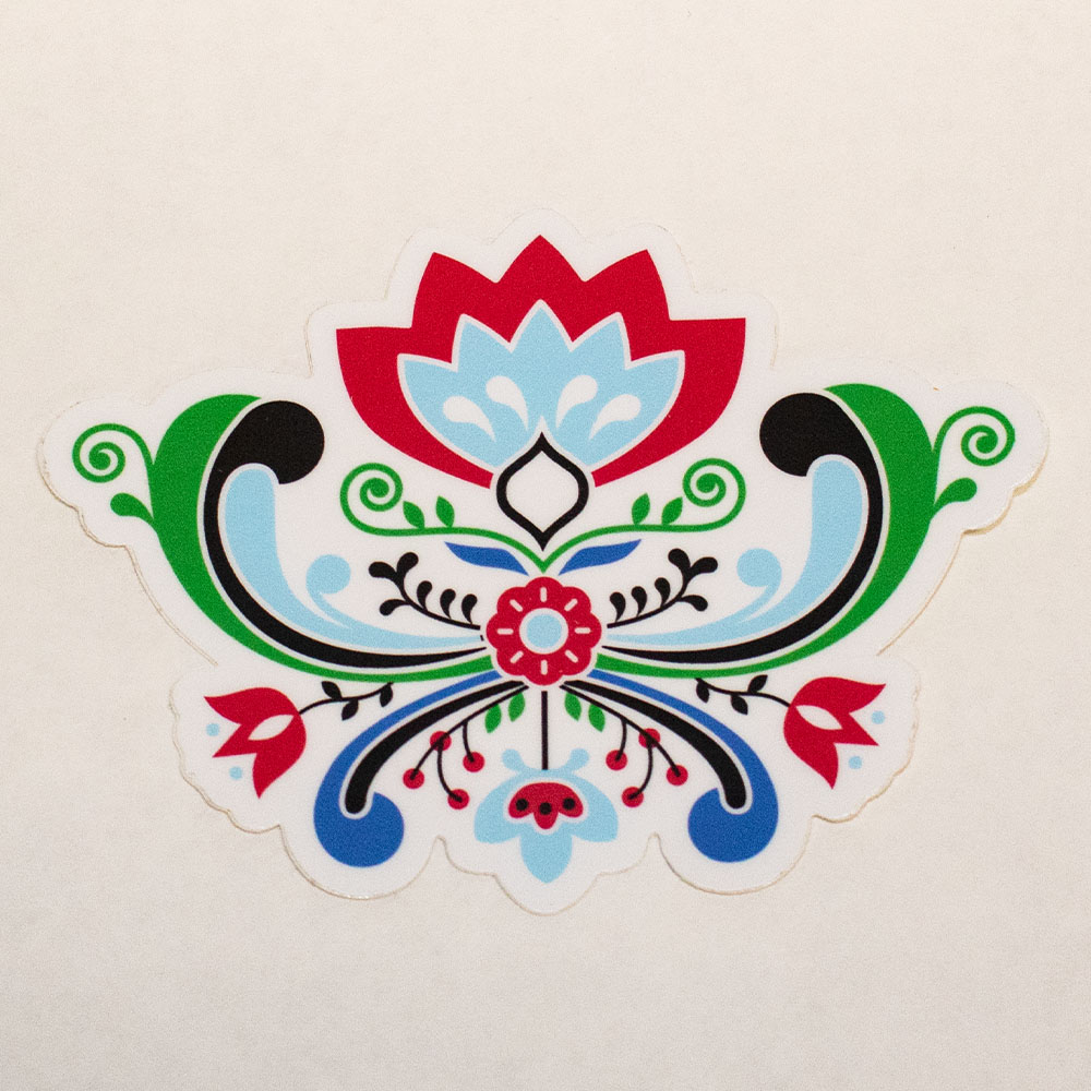 Sticker Rosemaling