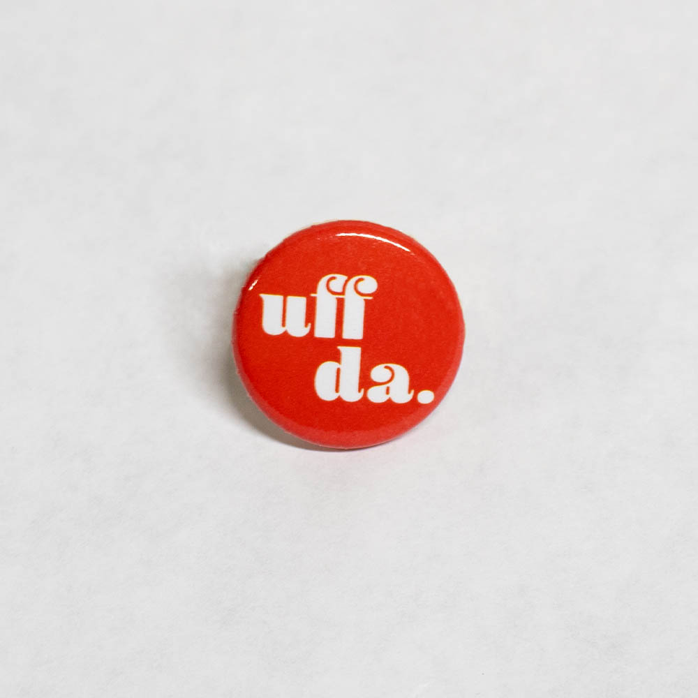 Uff da! Lapel or Hat Pin