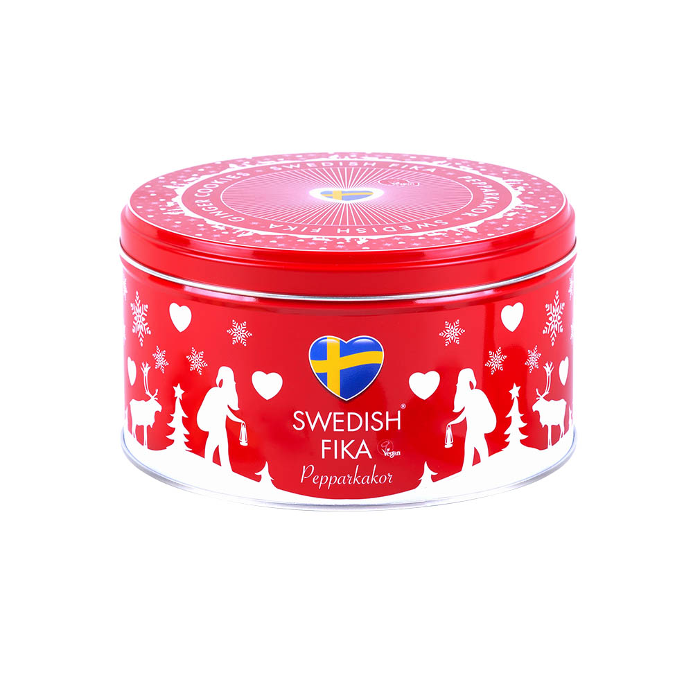 Swedish Fika "Pepparkakor" Gingerbread Cookies