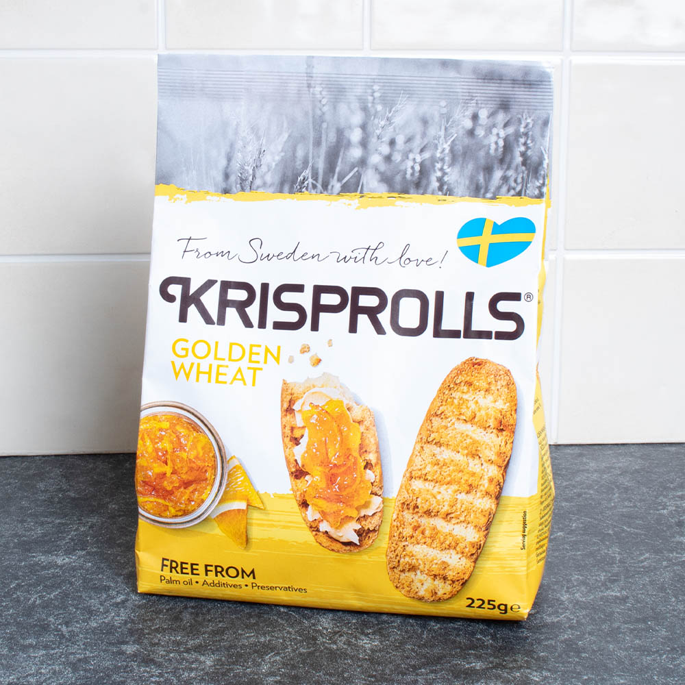 Krisprolls - Golden Wheat Cracker