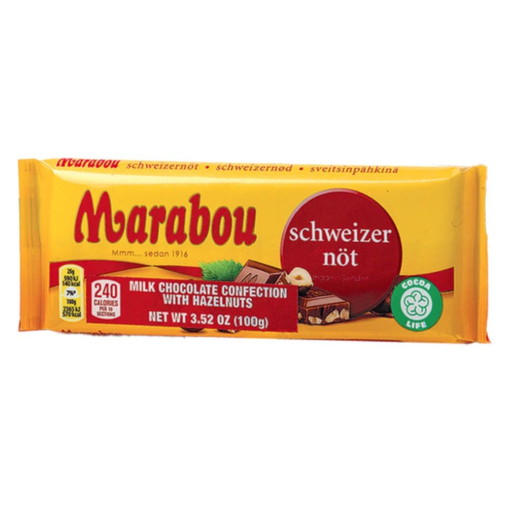 Marabou Milk Chocolate with Hazelnuts